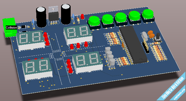 [Chia sẻ] Mạch đèn giao thông code AVR